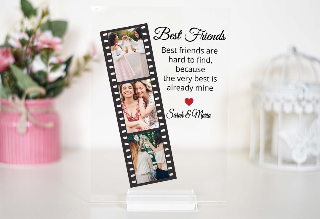 Best Friend Photo Gift Memory Film Personalized, Camera Roll ...
