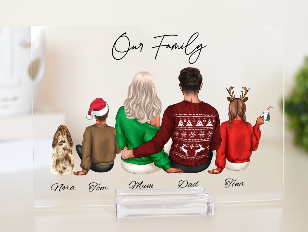Christmas Family Gift, Personalised Family Gift, New Home Gift, Mother ...