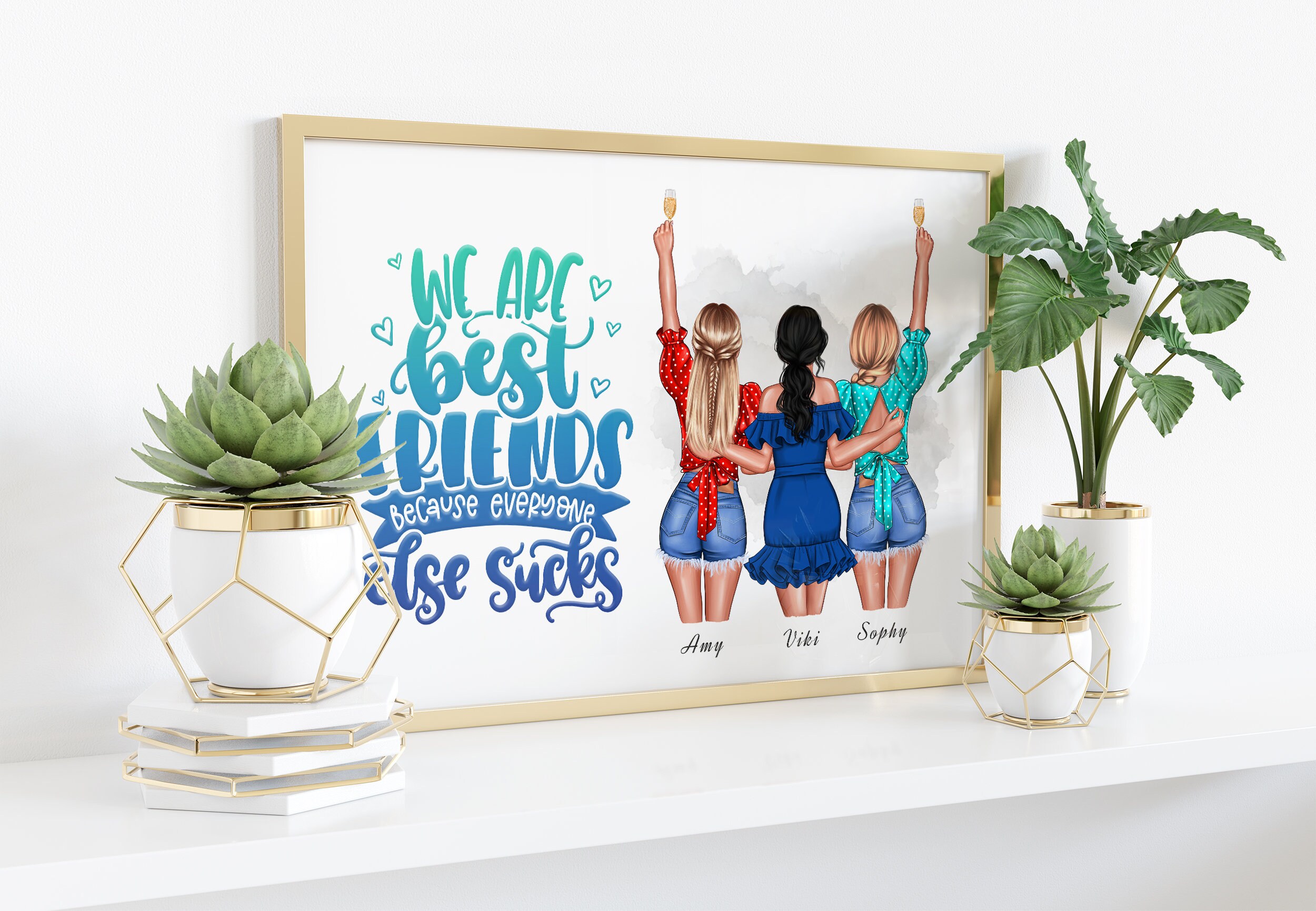 Gift for Best Friend Best Friends Group Gift for Sistergift - Etsy