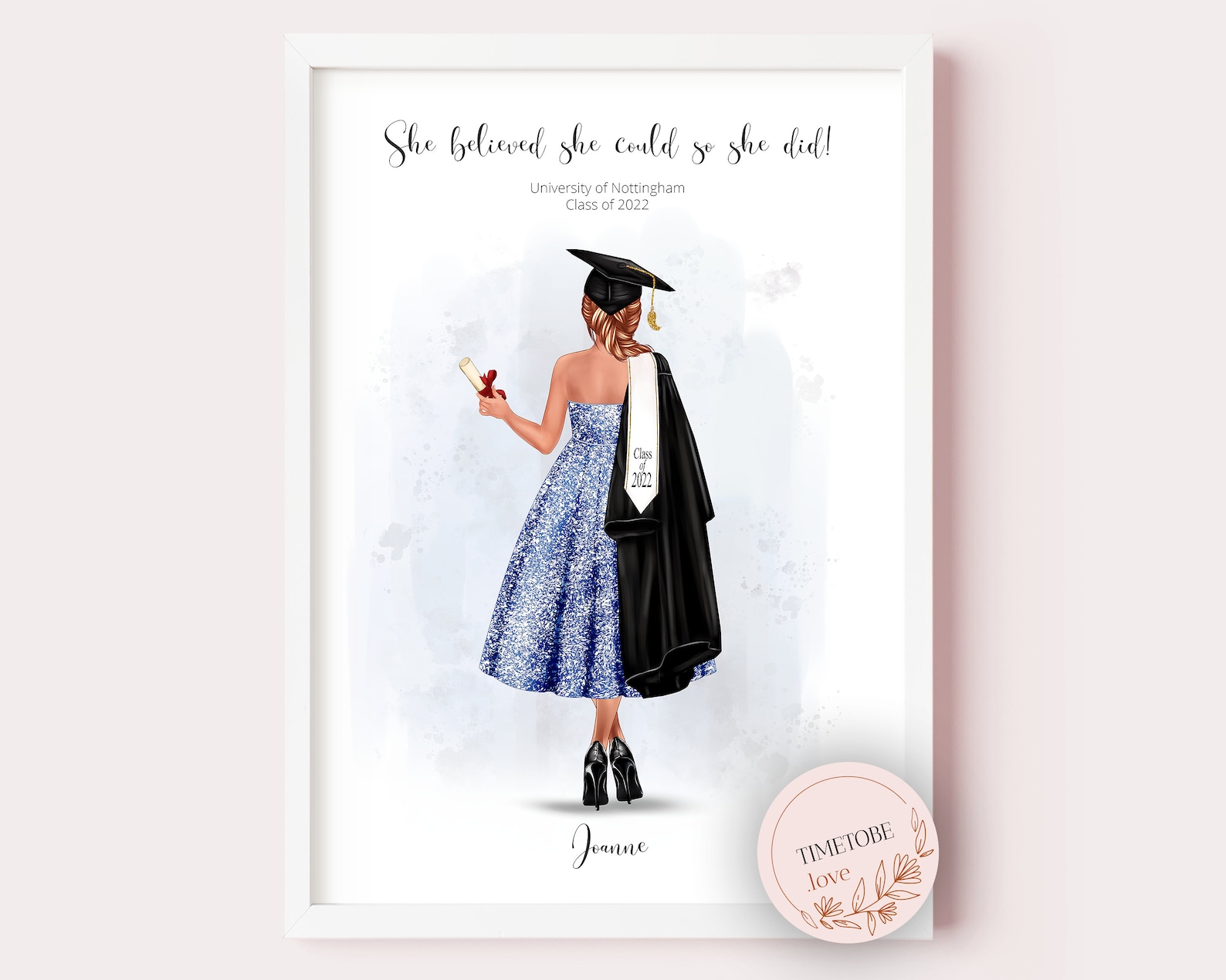 Personalised Graduation Print Gifts for Her Graduation - Etsy