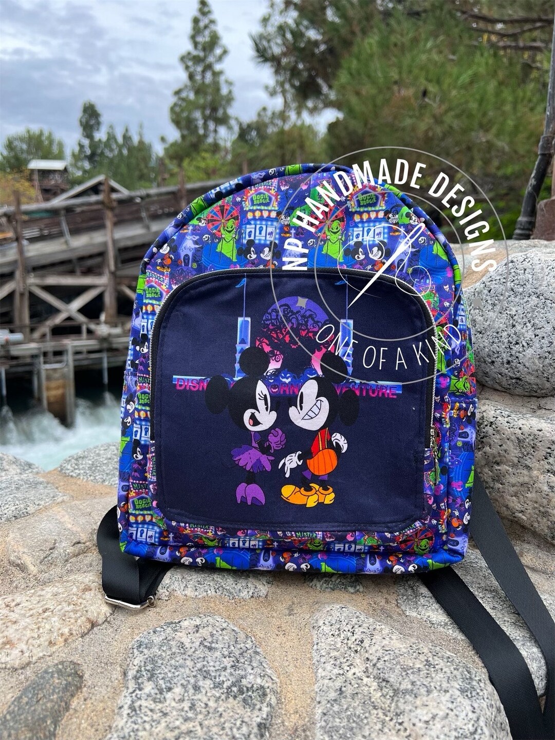 Mickey & Minnie Halloween Mini Backpack Oogie Boogie Bash Mickeys Not ...
