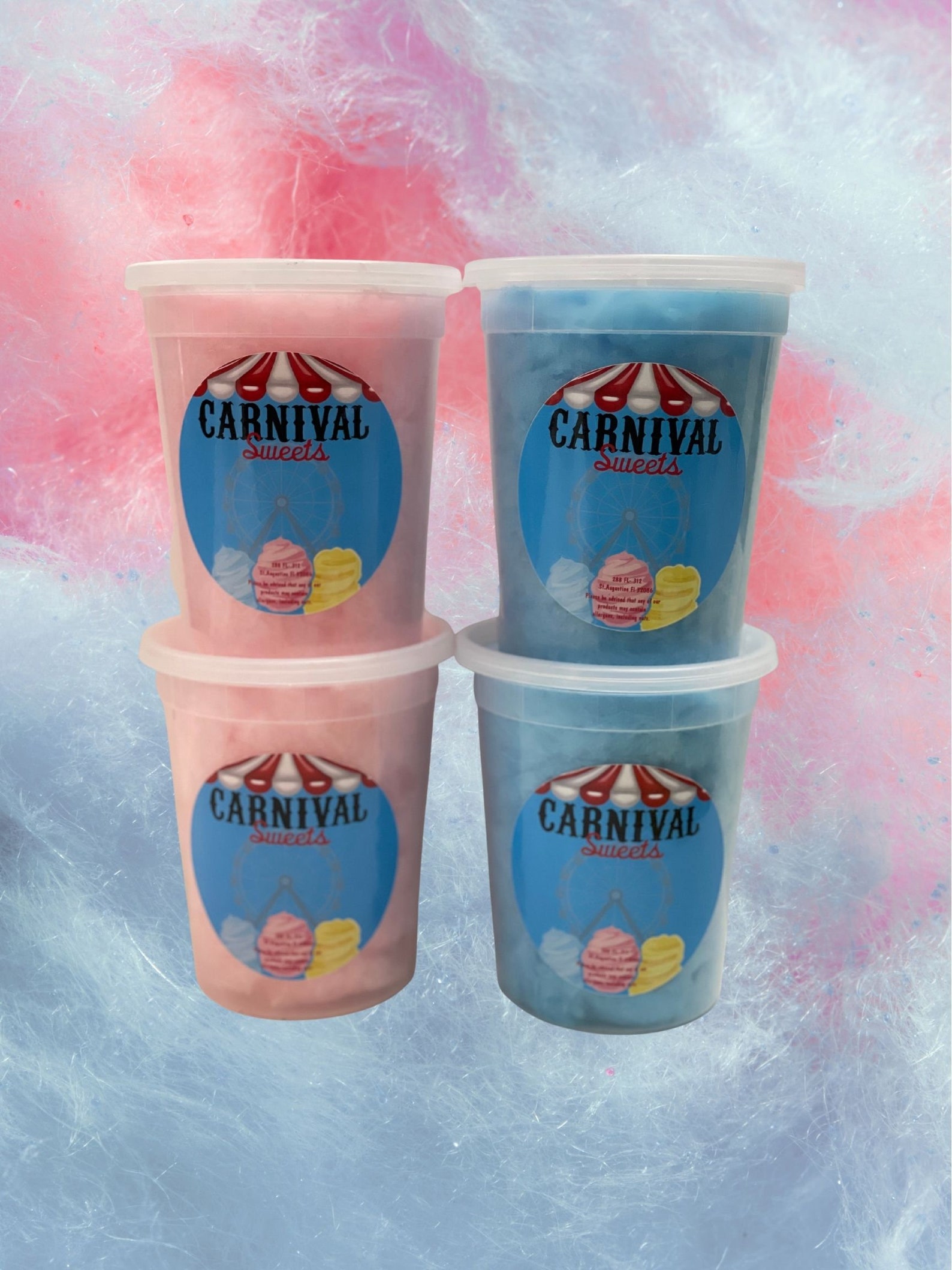 Dozen Assorted Cotton Candy Flavors - Etsy