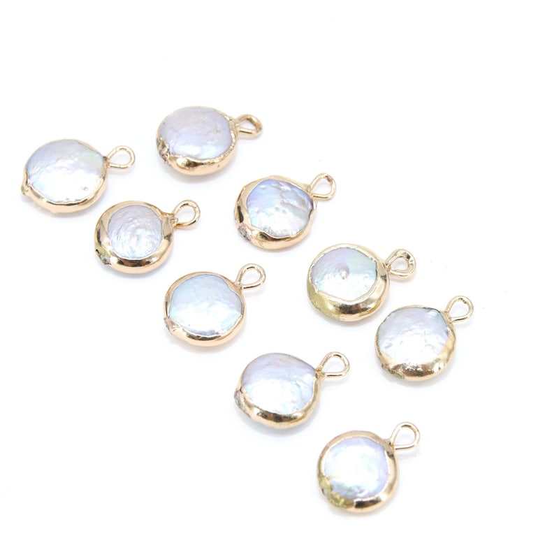 Pearl Shell Charm - Etsy