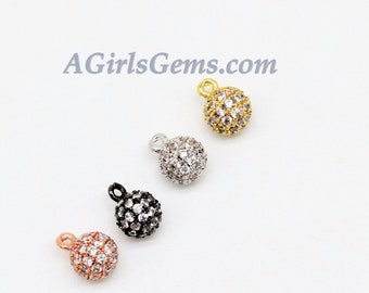 Crystal Ball Charm - Etsy