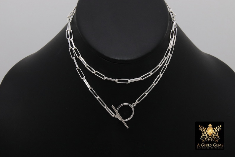 Silver Coin Necklace 925 Sterling Silver Medallion Toggle | Etsy