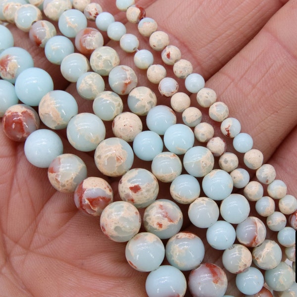 Blue Jasper Beads - Etsy