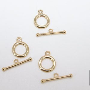 Gunmetal Black Plated Toggle Clasp Set, Ball End 12 X 16.25 Toggle Ring ...