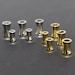Gold Hourglass Bead, 6 Mm Silver Long Tube Beads # 3341, 8 Mm Fluted ...