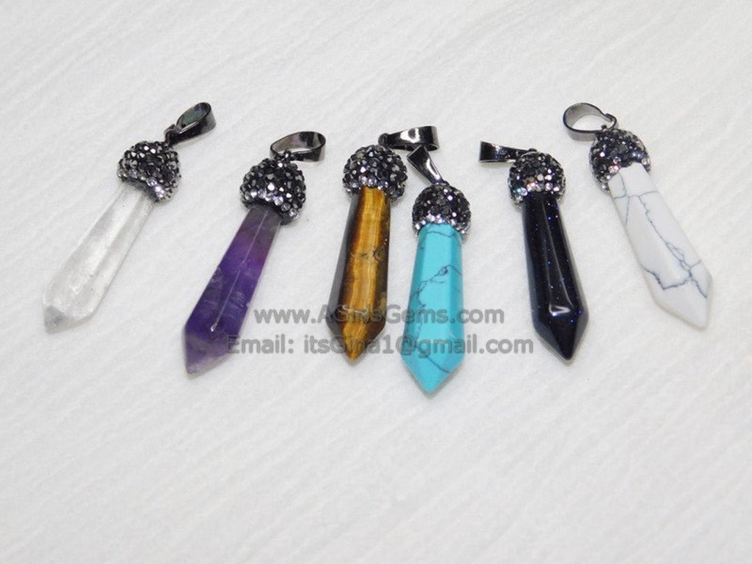 Zircon Cap Natural Amethyst Quartz Blue Sandstone Tiger Eye Turquoise ...