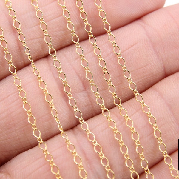 Gold Figure 8 Chain - Etsy