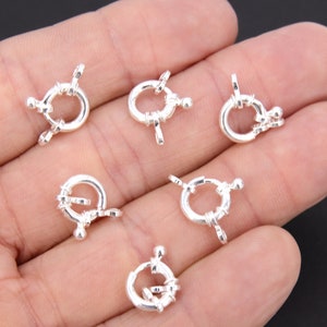 Sterling Silver Closed Bolt Ring - Etsy