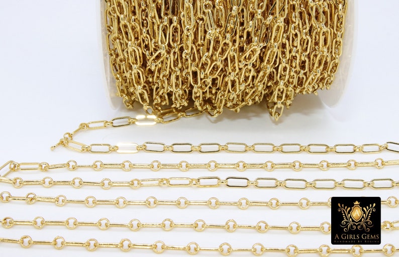 Rectangle Drawn Chain Unfinished Silver Paper Clip Chains LK - Etsy