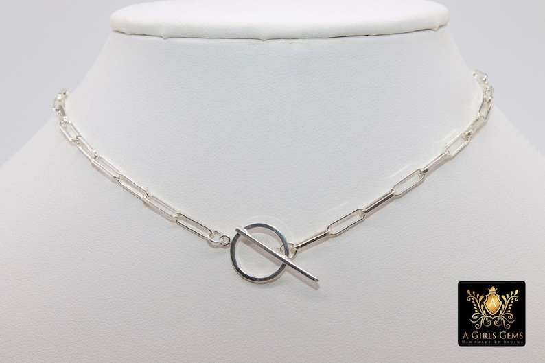 Tiger Head Chain Necklace 925 Sterling Silver Toggle | Etsy