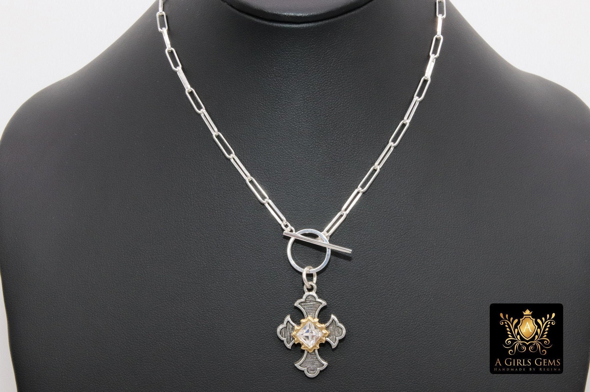 Queen Bee Chain Necklace, 925 Sterling Silver Toggle, Bumble Bee ...