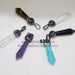 Zircon Cap Natural Amethyst Quartz Blue Sandstone Tiger Eye Turquoise ...