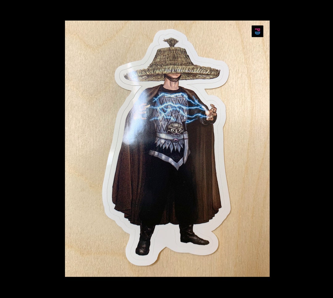 Elemental God #3 Character Sticker - Weatherproof Matte / Glossy Kiss ...