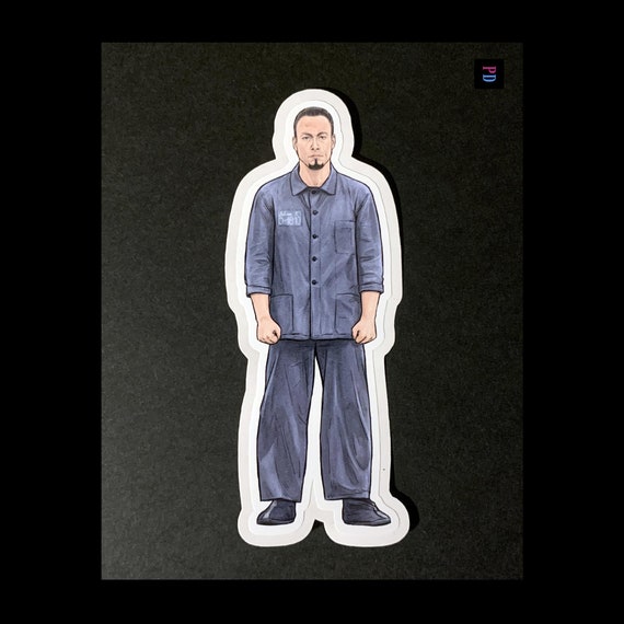 Prisoner Character Sticker Weatherproof Matte / Glossy Kiss - Etsy