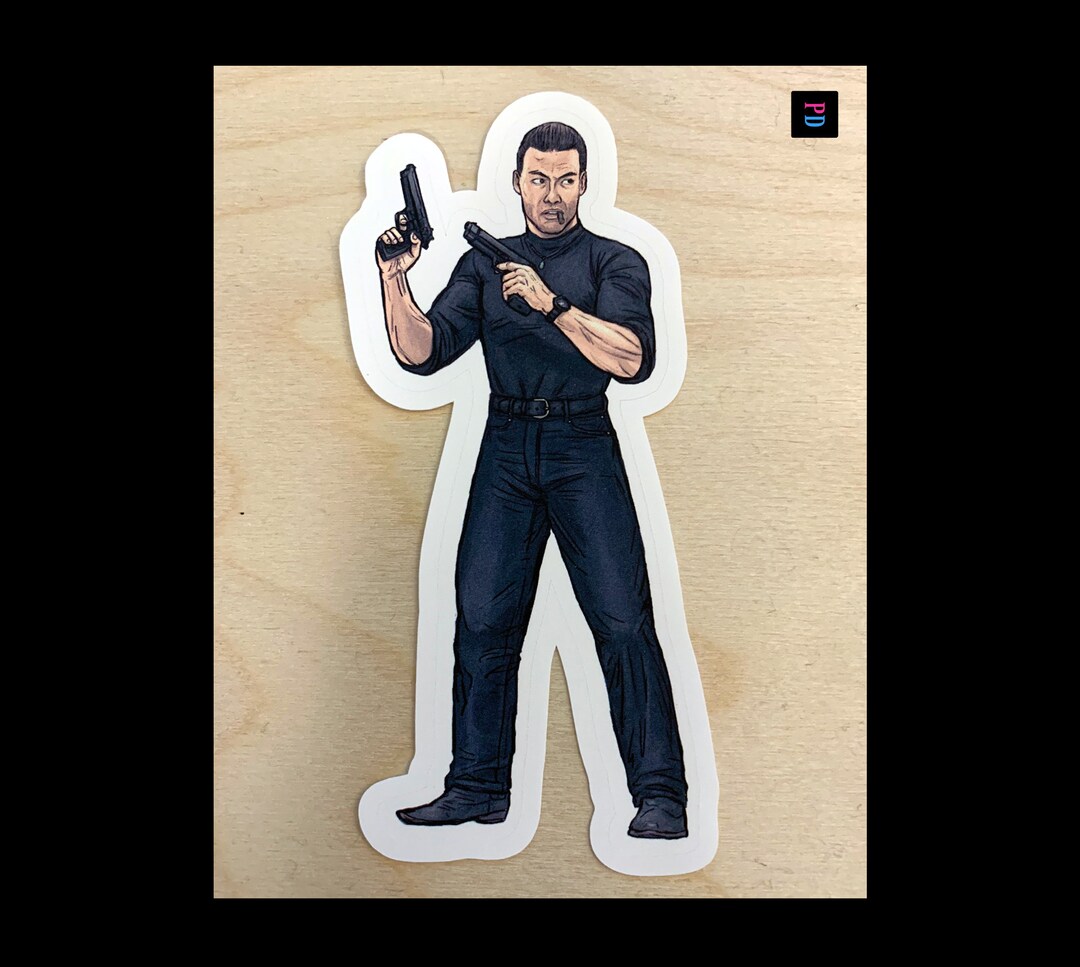 Dark Bro Character Sticker - Weatherproof Matte / Glossy Kiss Cut - 3 ...