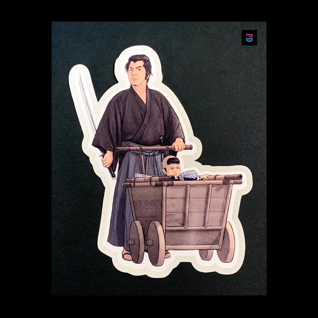 Man for Hire & Son Duo Character Sticker - Weatherproof Matte / Glossy ...