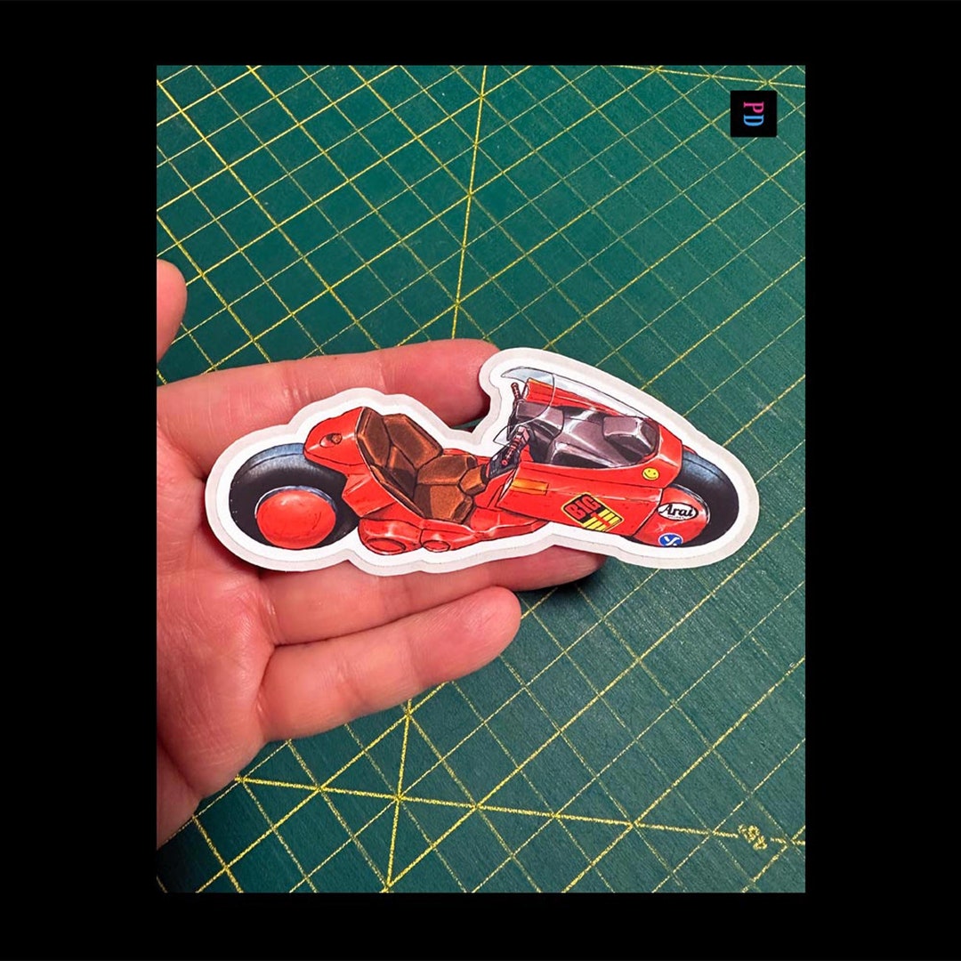 Neo-tokyo Motorcycle Prop Sticker - Weatherproof Matte / Glossy Kiss ...