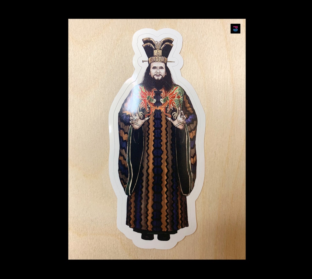 Cursed Sorcerer Character Sticker - Weatherproof Matte / Glossy Kiss ...