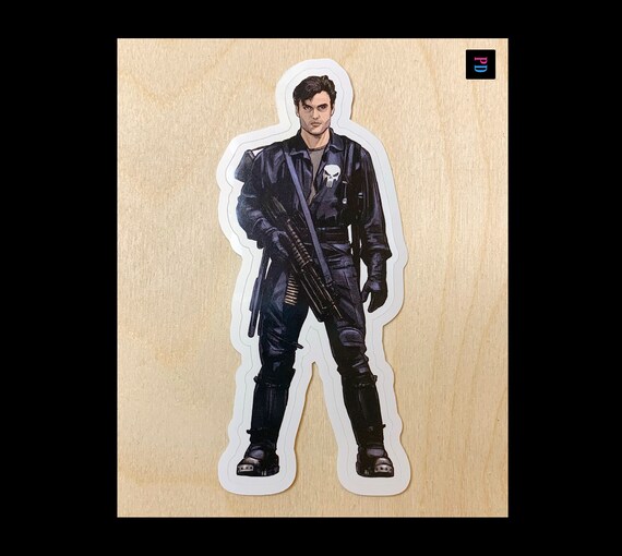 Vigilante Character Sticker Weatherproof Matte / Glossy Kiss - Etsy