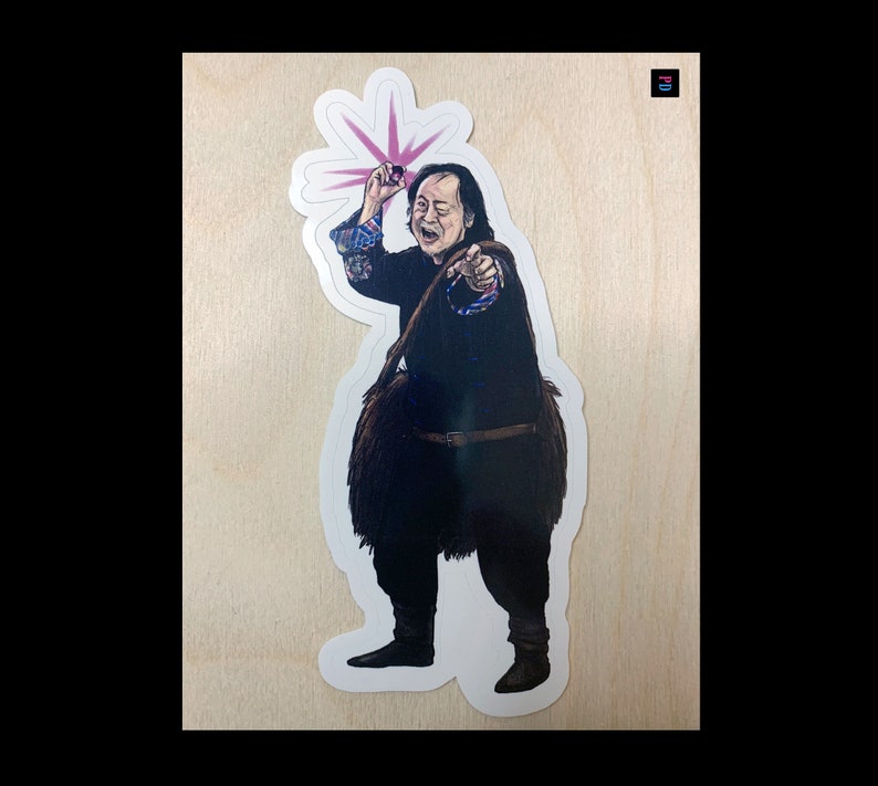 Tour Guide Character Sticker Weatherproof Matte / Glossy | Etsy