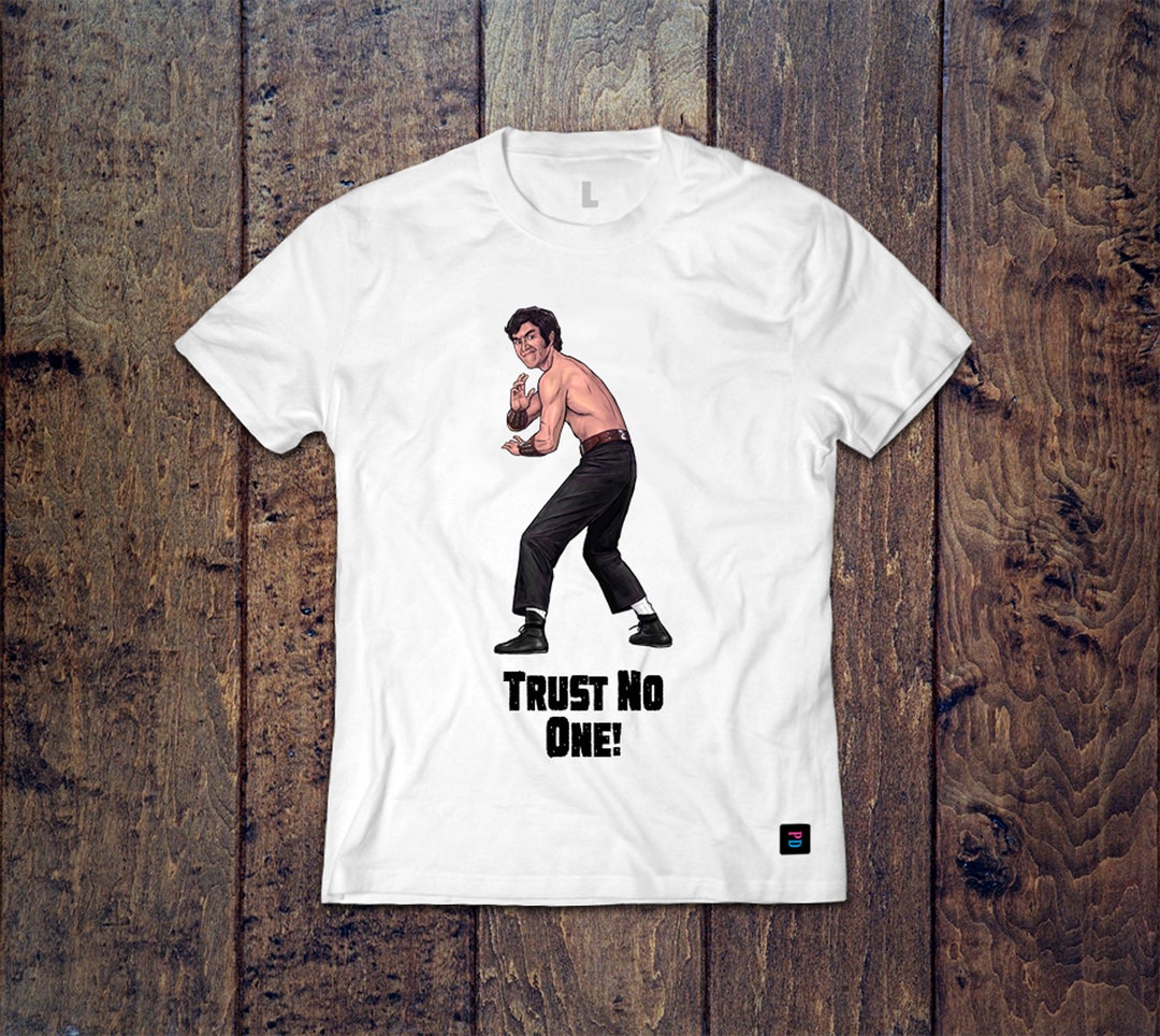 Handdrawn No AI - Trust No One! T-shirt - 6 Sizes - Etsy