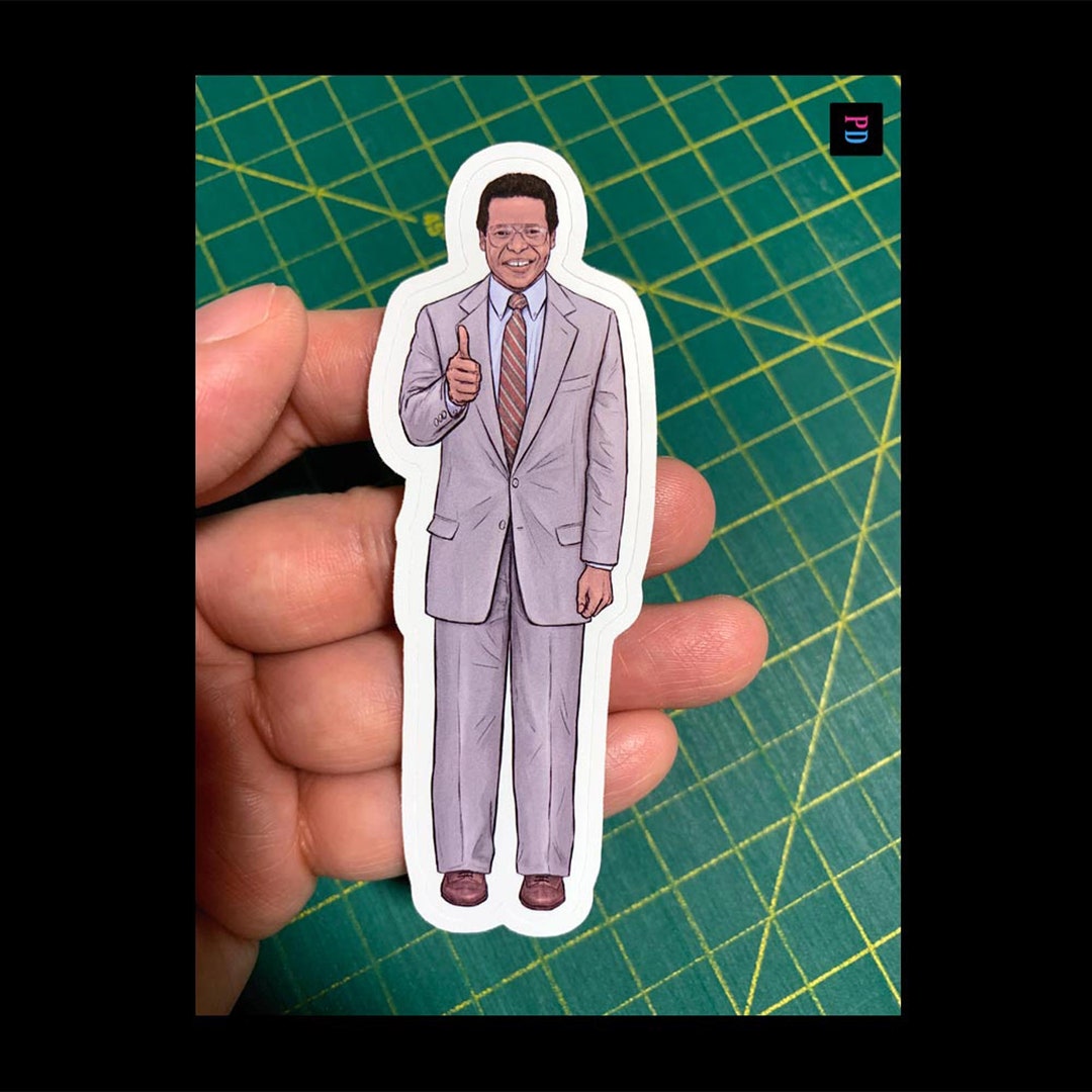 Executive 2 Character Sticker Weatherproof Matte / Glossy Kiss Cut 3 ...