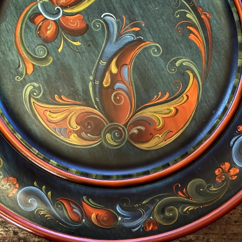 Rosemaling - Etsy