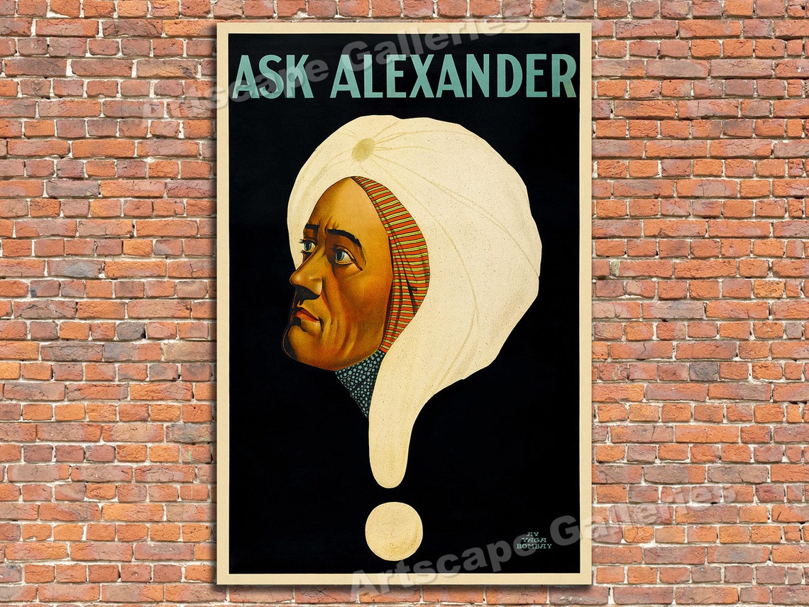 1920s ask Alexander Mind Reader Mark Classic - Etsy