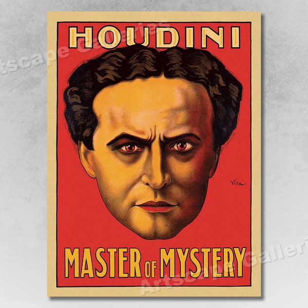 Harry Houdini - Etsy