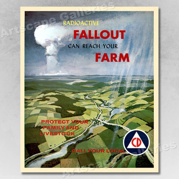 Civil Defense Poster - Etsy