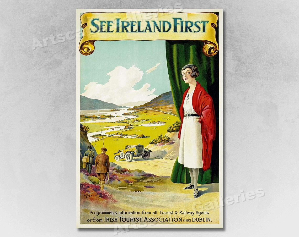 1920s see Ireland First Vintage Style Irish - Etsy