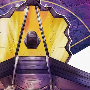 NASA James Webb Space Telescope Poster - Etsy