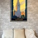 1930 Cleveland Union Terminal Vintage Style Travel Poster - Etsy