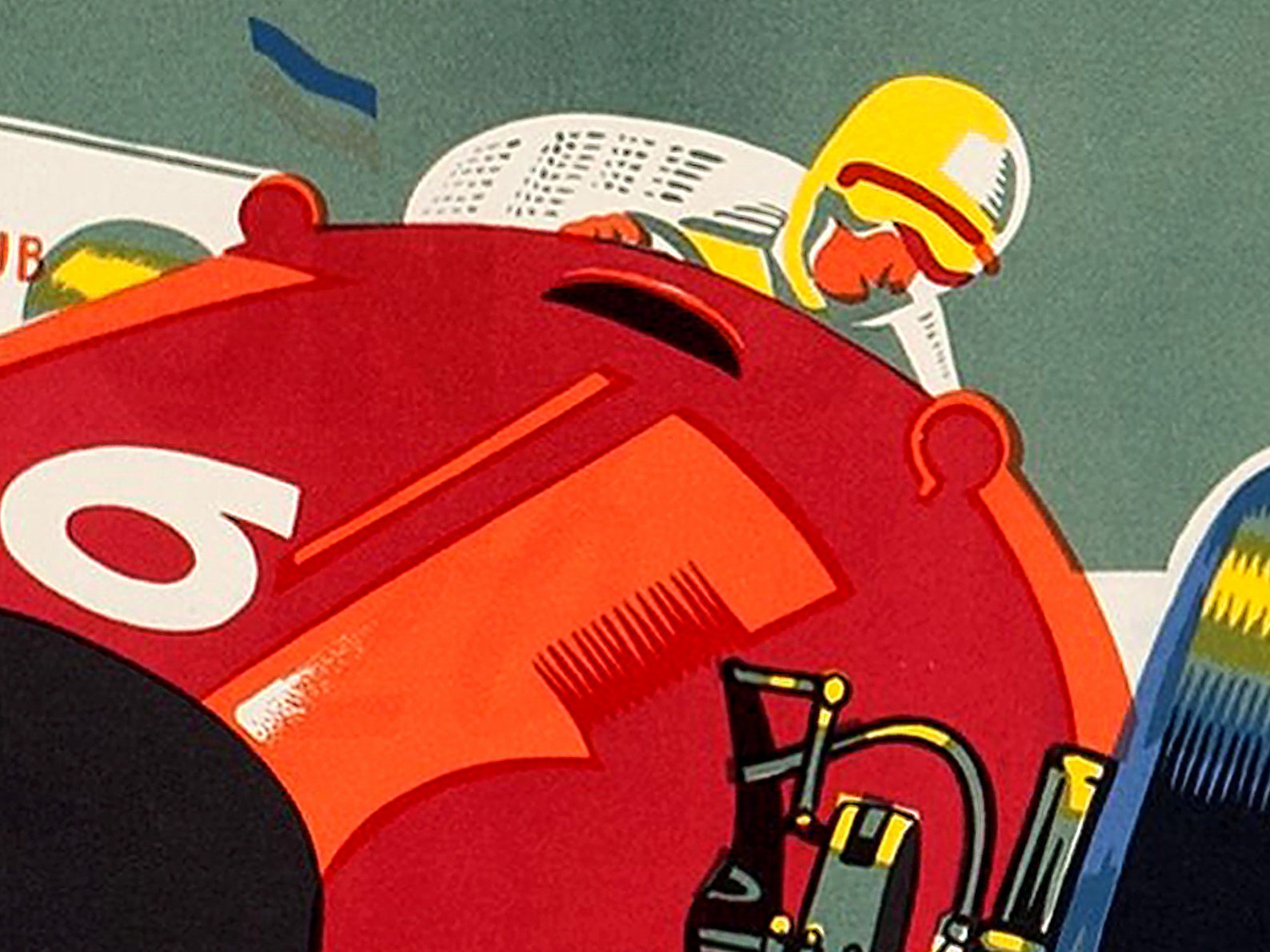 Belgian Grand Prix 1950s Formula 1 Vintage Style Auto Racing Poster - Etsy