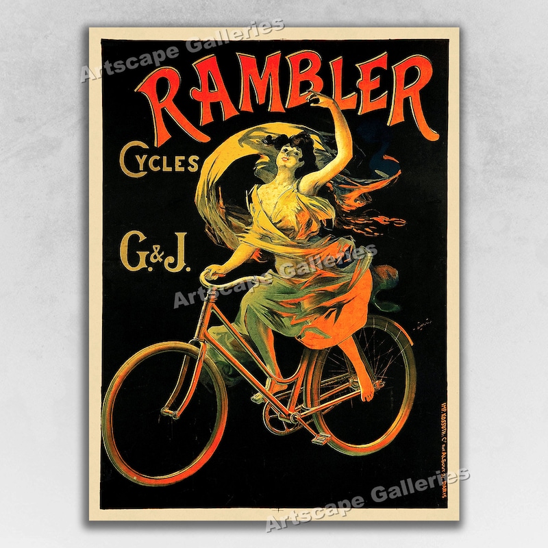 Vintage Bicycle Ad - Etsy