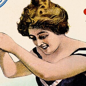 Atlantic City New Jersey Excursion 1900 Vintage Style Train Travel ...