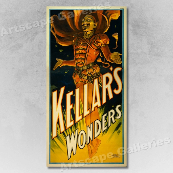 Vintage Magic Poster - Etsy