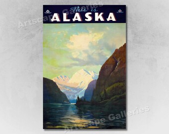 Alaska Poster - Etsy