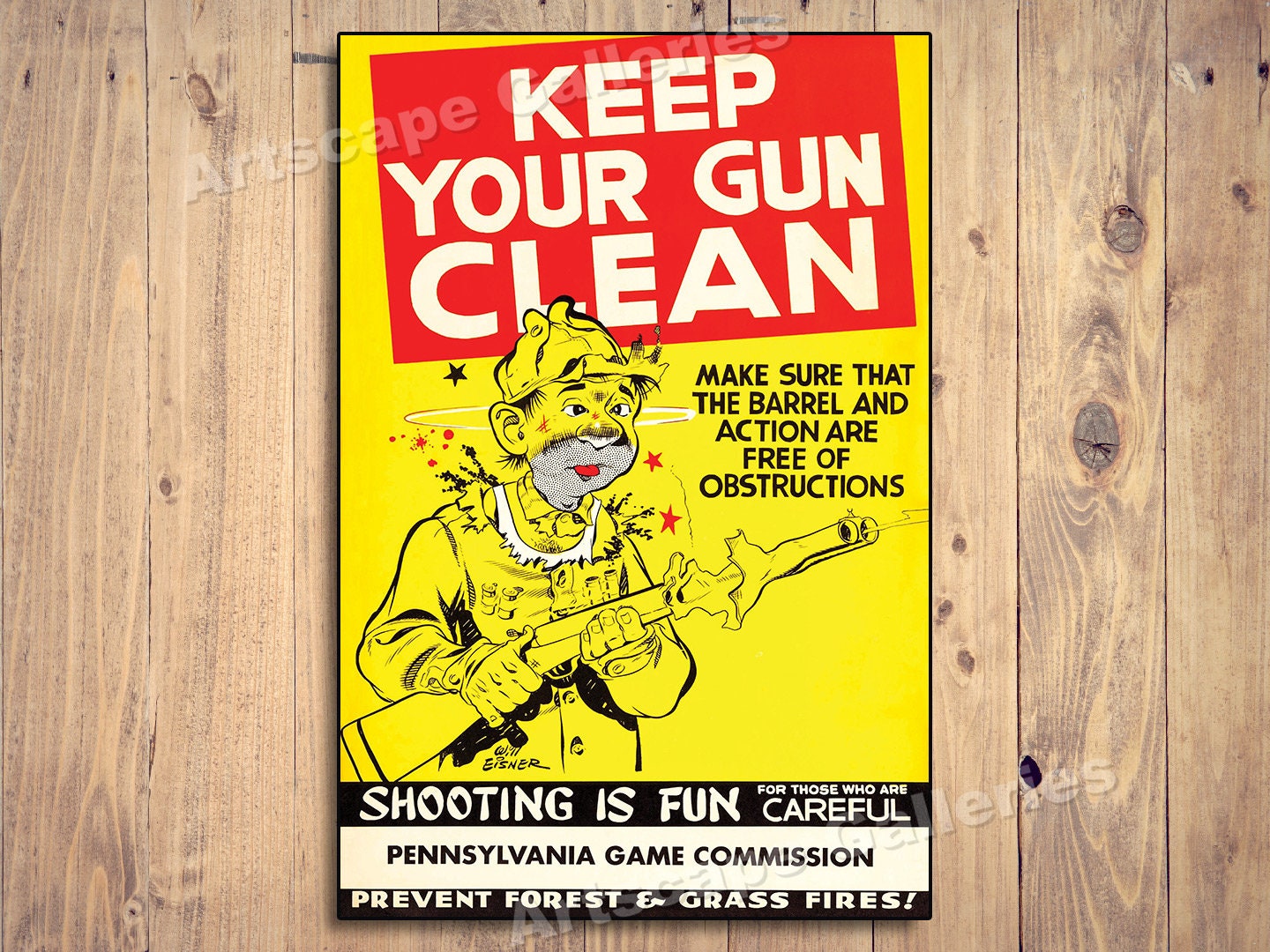 Gun Safety Posters