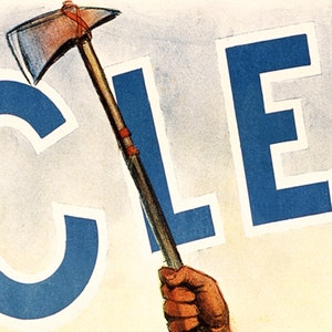 Cleveland Cycles 1897 Indian Vintage PAL Bicycle Advertising Poster - Etsy