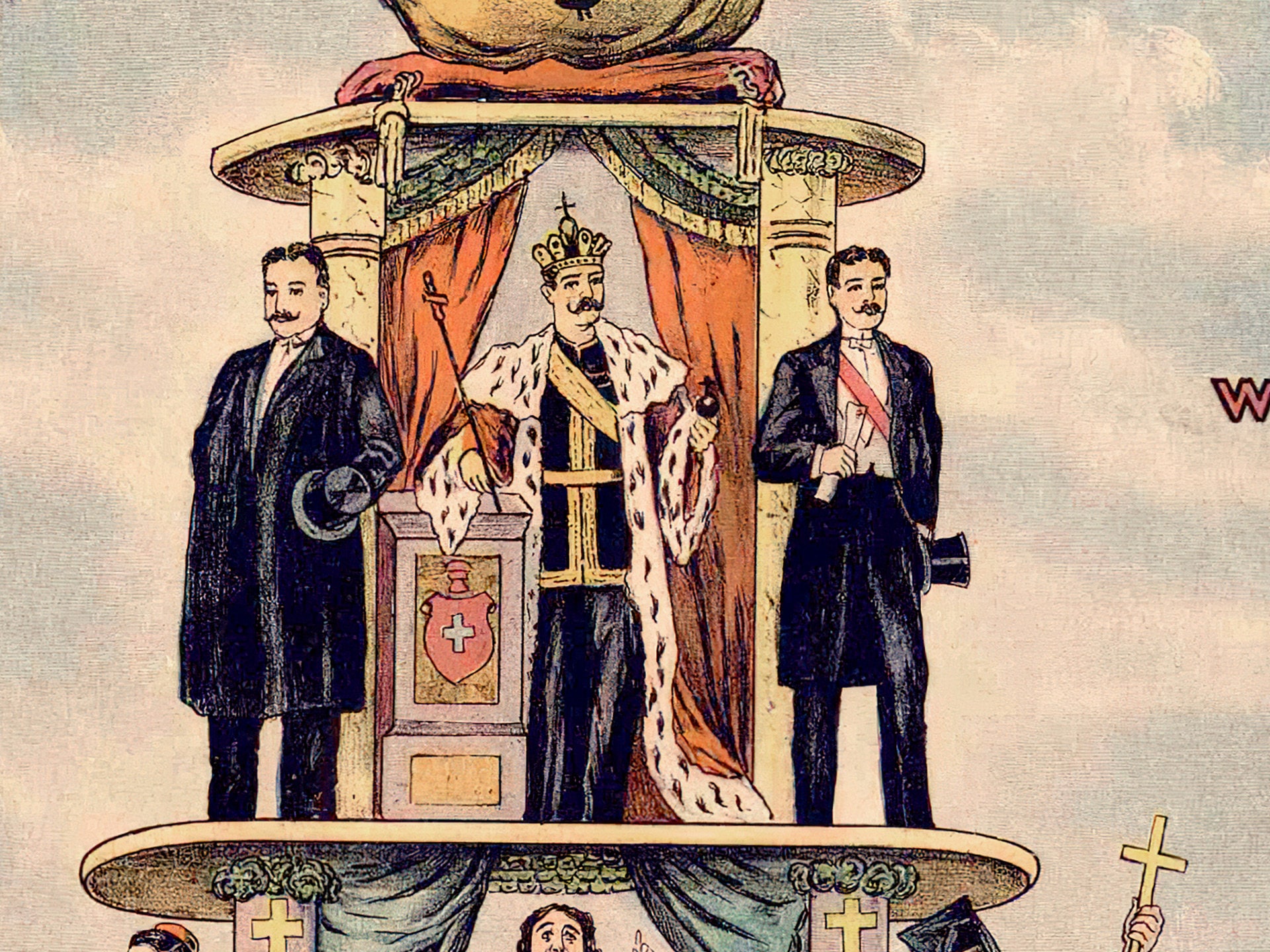 1911 Pyramid Of Capitalist System Poster Anti Capitalism Etsy