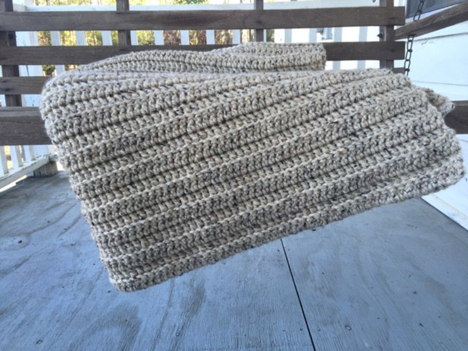 Pattern: Cozy Textured Blanket // Easy Crochet Pattern // Large ...