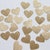 100 Rose Gold Confetti, Rose Gold Wedding, Table Confetti, Heart ...