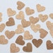 100 Rose Gold Confetti, Rose Gold Wedding, Table Confetti, Heart ...