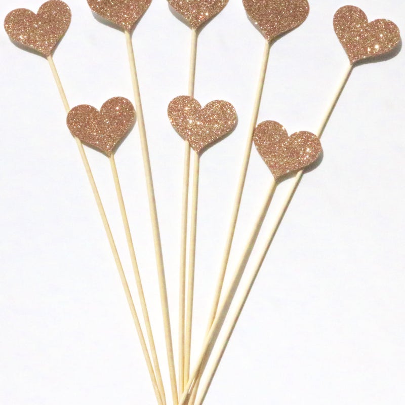 Heart Cake Topper - Etsy