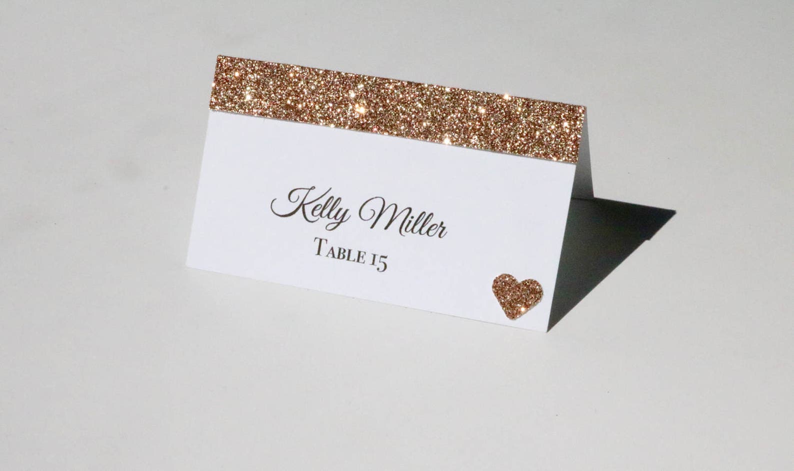 10 Wedding Place Cards Rose Gold Wedding Place Cards Rose - Etsy