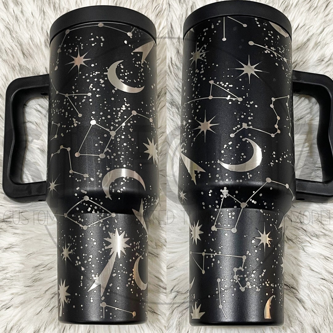 Galaxy SVG Tumbler Wrap - Laser Engraving - Etsy